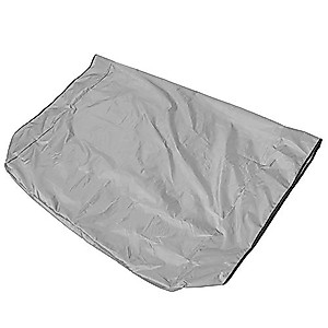 BORDSTRACT Replacement Canopy, Swing Chair Canopy Replacement Swing Canopy Cover Waterproof Garden Swing Chair Canopy Cover for Outdoor Patio Garden Poolside Balcony(Grey)