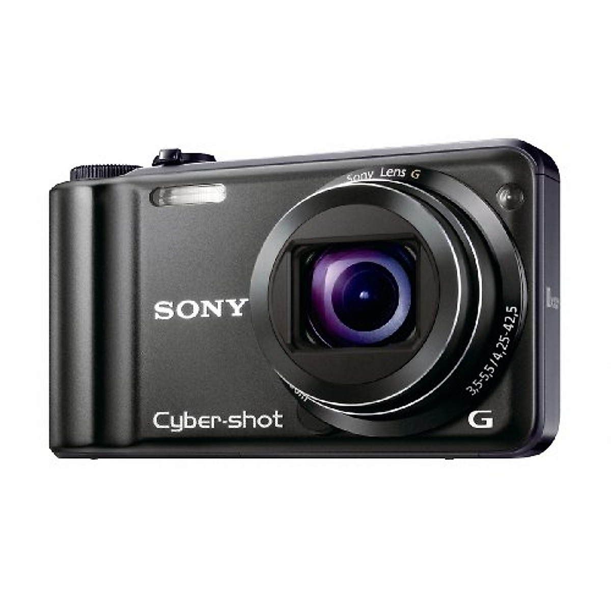 Sony Cyber-shot DSC-H55 14.1MP Digital Camera with 10x Wide Angle Optical Zoom with SteadyShot Image Stabilization and 3.0 inch LCD (Black) (Discontinued by Manufacturer)