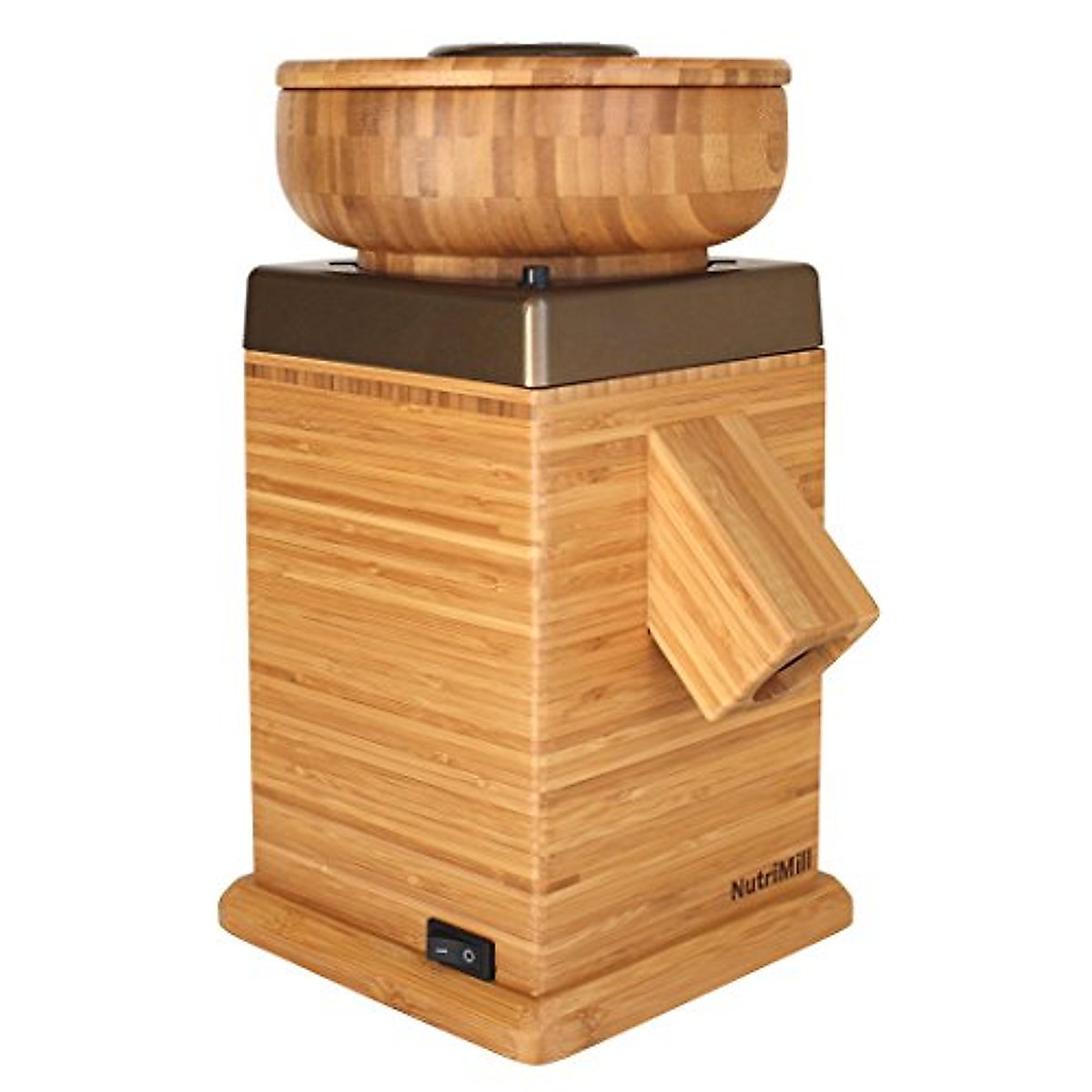 NutriMill Harvest Stone Grain Mill, 450 Watt - Gold