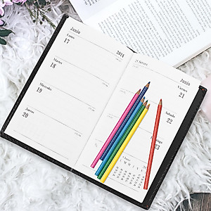 MAGICLULU Notebook Calendar Work Calendar Date Calendar Academic Planner Schedule Planner To Do List Notepad Lesson Plan Book Weekly Notepad Date Plan Pad Efficient Schedules Paper