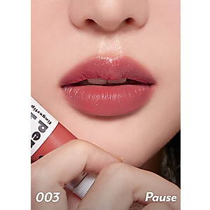 I'M MEME Multi-use Lip and Cheek Tint - Pep! Balm | Wtih Shea Butter, Gift, Liquid Blush and Lip Paint, Travel-Friendly, 003 Pause, 0.52 Oz