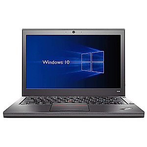 Premium Lenovo Thinkpad X250 12.5 Inch HD Business Laptop (Intel Core i5-5200U up to 2.9GHz, 8GB DDR3 RAM, 512GB SSD, USB, VGA, Windows 10 Pro) (Renewed)