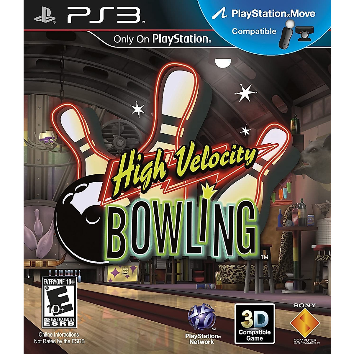 New Sony Playstation High Velocity Bowling Sports Game Complete Product 1 User Retail Playstation 3