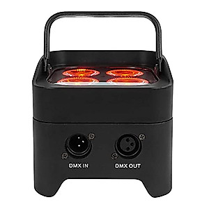 10 Rockville Best PAR 50 Battery Par Can Wash Up-Lights w/Wireless DMX+RGBWA+UV