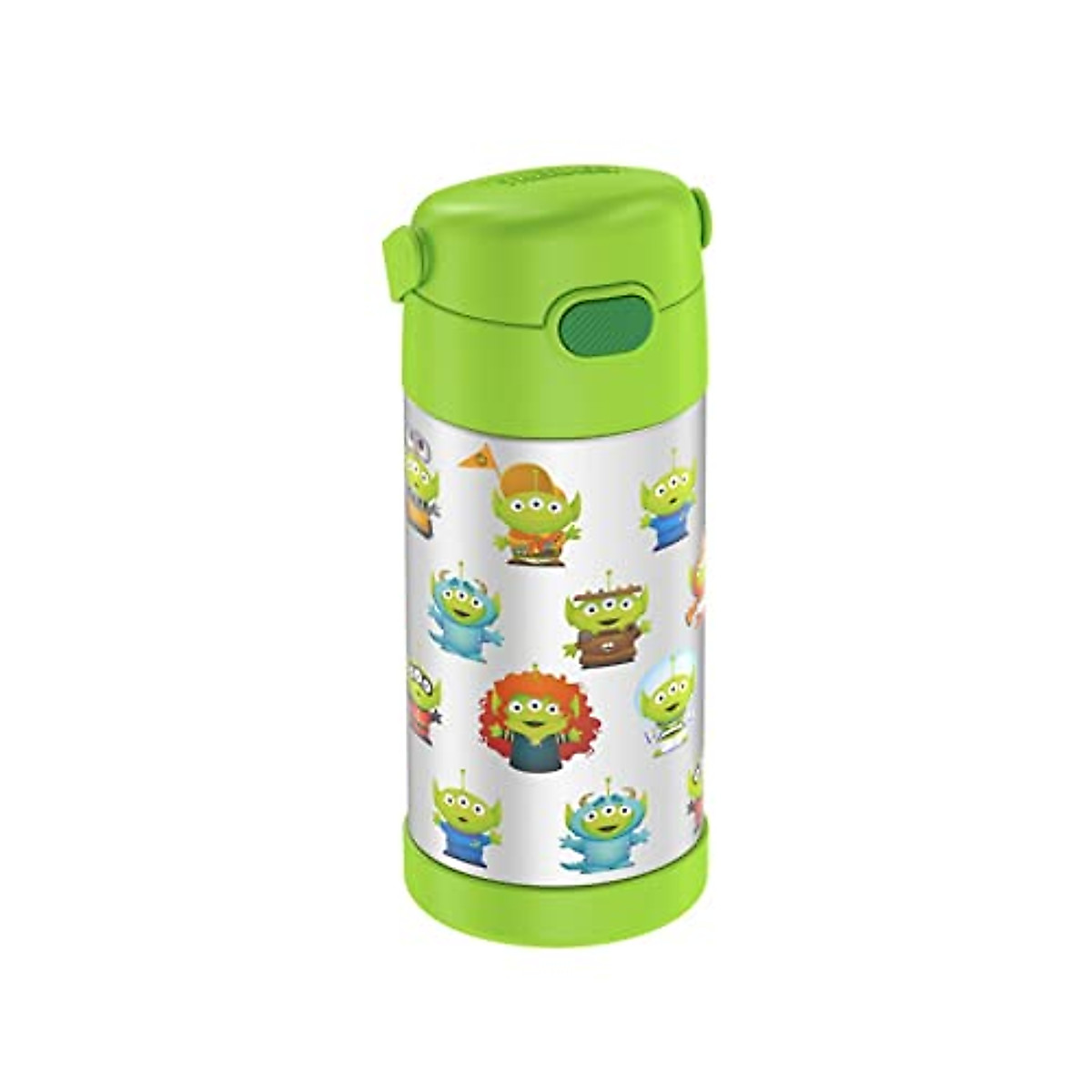 Thermos 12oz FUNtainer with Bail Handle- Green Pixar Toy Story Aliens