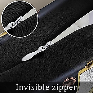 Maliyand Body Pillow Covers,Sexy Diamond High Heels White Golden Black Decorative Pillow Cover Pillow Case Cushion Cover for Bed Sofa Couch Home Decor 20"x30"