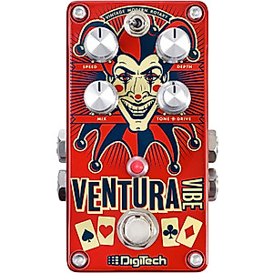 DigiTech -ventura-vibe Rotary/Vibrato Pedal Guitar-Multi-Effects