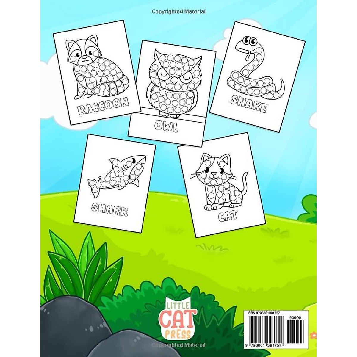 Animals Dot Art: Coloring Book for Kids Ages 2-5, Preschool and Kindergarten with Many Cute Animal Illustrations (Dot Art Coloring For Kids)
