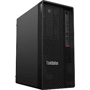 Lenovo ThinkStation P340 30DH000NUS Workstation - 1 i5-10500 - 16 GB RAM - 512 GB SSD - Tower - Raven Black - Windows 10 Pro 64-bit - DVD-Writer - English (US) Keyboard - Ethernet