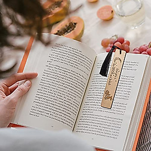 Love You The Moon and Back Funny Inspirational Bookmark, Funny Reader Gifts, Reading Gifts, Gift for Book Lover Writers Friends