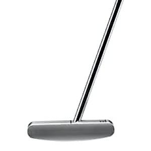 Bell TW-450 Two-Way Toe Balance Jumbo Oversize CNC Milled Golf Putter + Winn Dri-Tac Dark Gray Jumbo Grip (Ambidextrous, 32)