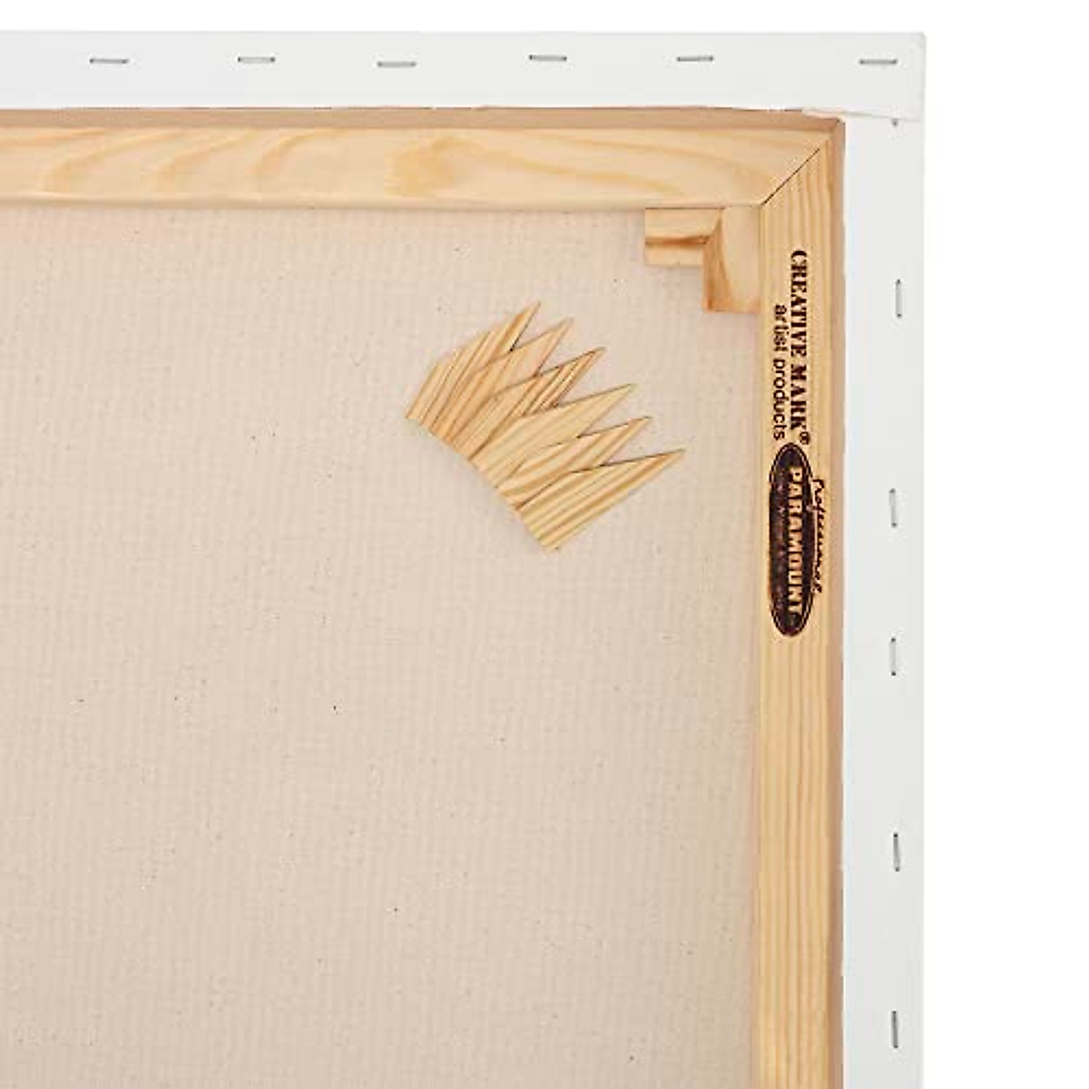 Paramount Professional 1-13/16" Deep Gallery Wrap Canvas - Professional Cotton Canvas for Acrylics, Painting, Oils, Artists, & More! - [Box of 3-24x36"]