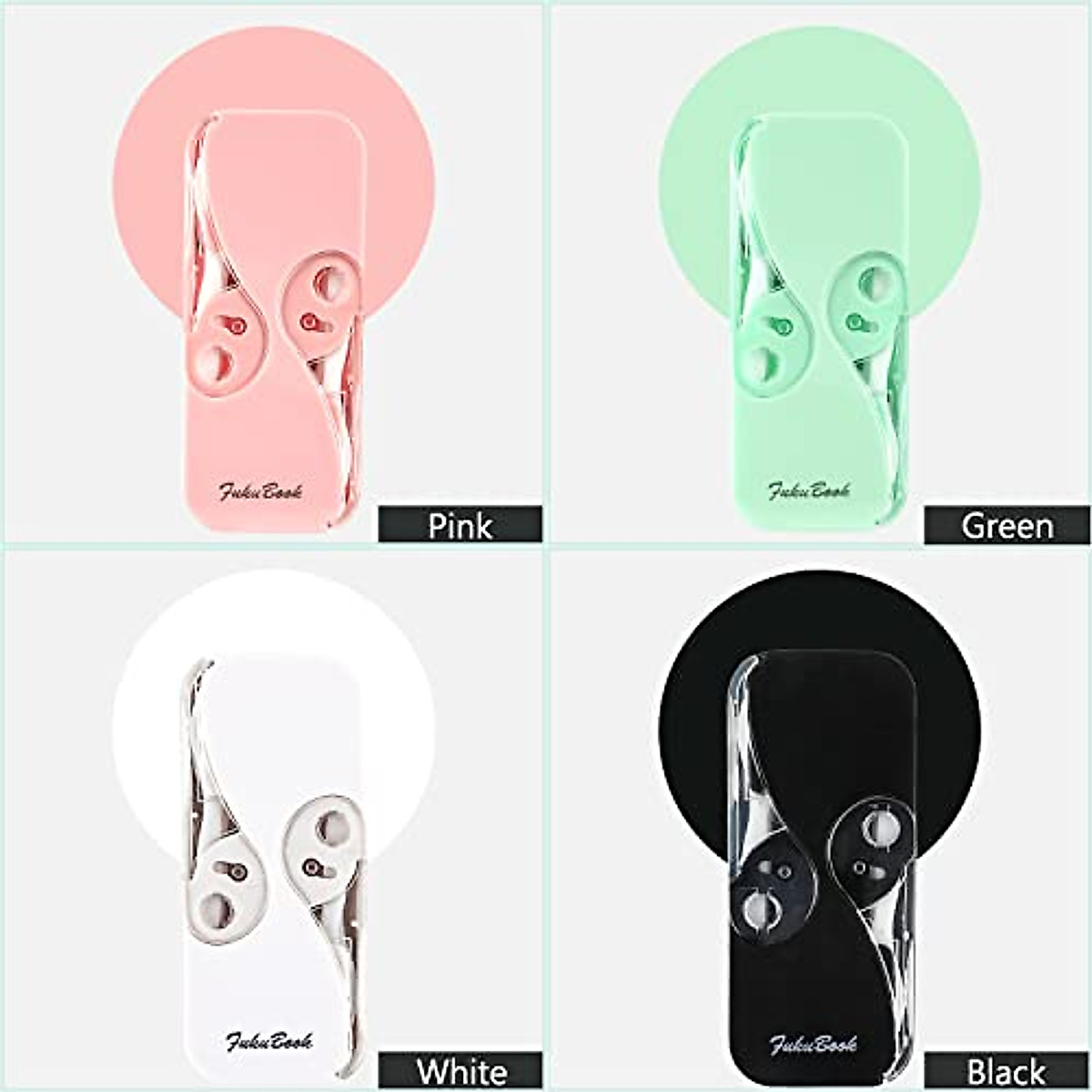 Portable Dental Floss Picks Dispenser Floss Holder Upgrade Automatic Travel Case Floss Dispenser Refillable Floss Box Professional Floss Pick Organizer for Teeth Cleaning (4 Pack)
