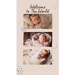 giggle angel Newborn Baby Photography Props Baby Photo Wrap Blanket for Baby Girl Pearl Decor Wrap Set with Headband