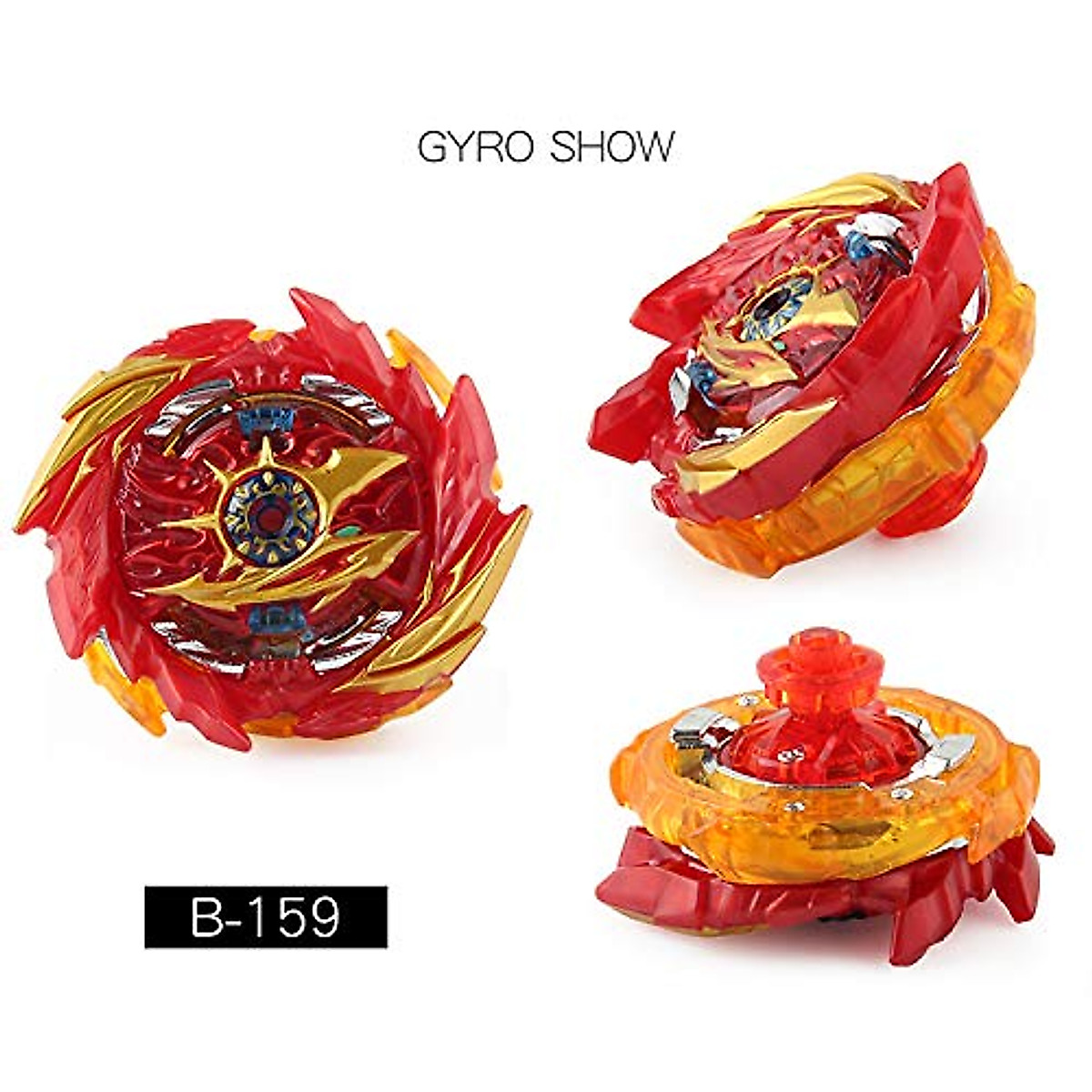 NeschToy Bey Battle Burst Sparking Launchers Left and Right Spin Exclusive Combo Set 2 in 1 Blue