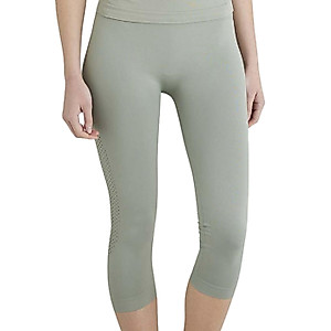 Pretty Polly Women's Eco Active Wear Capri Leggings, Green (Sage), X-Large