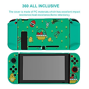 PowerLead Protective Case Cover for Nintendo Switch Console, Soft Slim Case Cover Compatible with Nintendo Switch Console Dockable Protective Case for Nintendo Switch