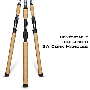 KastKing Estuary Inshore Saltwater Fishing Rods, Spinning Rod 8'0" - Heavy - Fast