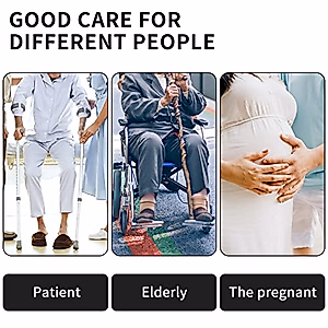 Mupera Outdoor Portable Toilet - Upgraded Portable Camping Toilet, 6.4 Gallon Waste Tank, Double-outlet Anti-leak with Level Indicator Travel RV Potty for RV Camping Traveling Boating Fishing, Grey