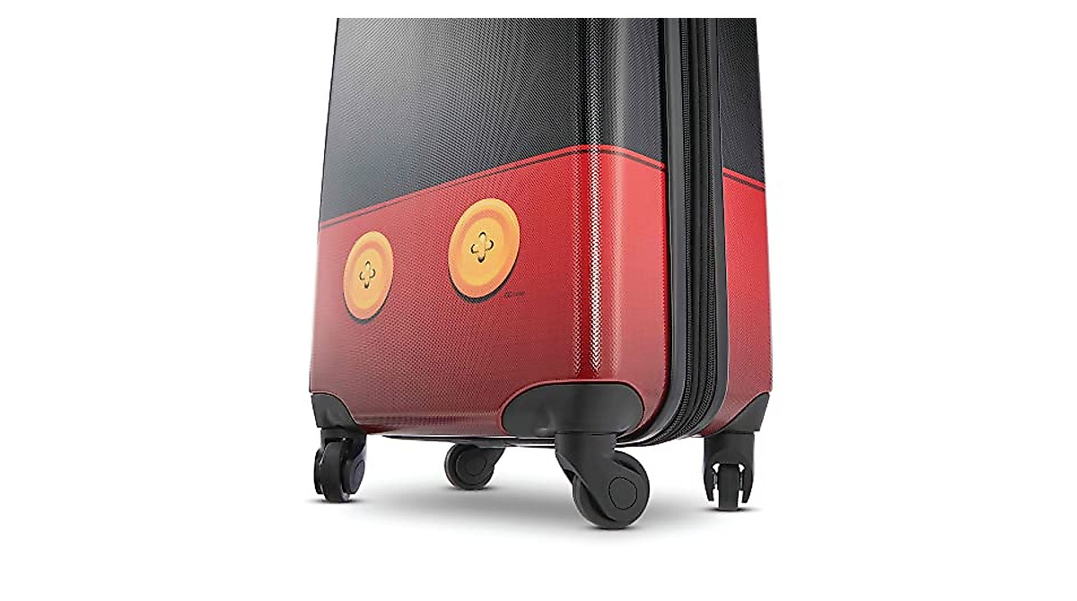 American Tourister x Disney Roll Aboard Hardside Carry-On and Underseat ...