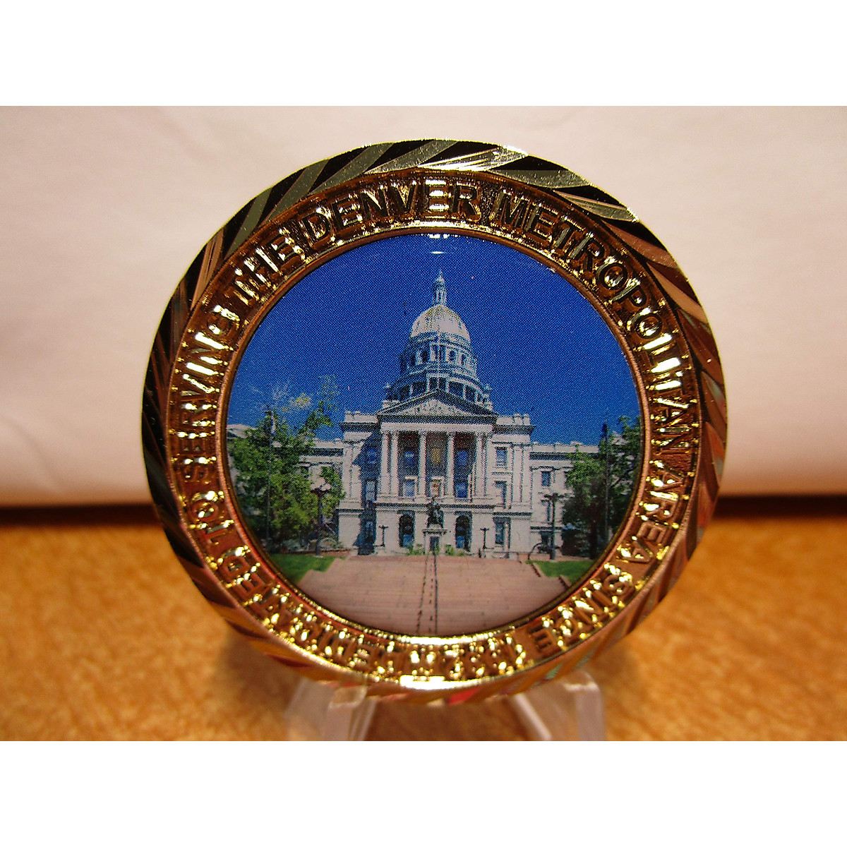 Denver Metro Gang Task Force Police and Federal Law Enforcement Challenge Coin