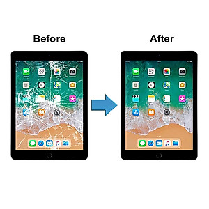 for iPad 9 (9th Gen 2021) A2602 A2603 A2604 A2605 Screen Replacement Glass Touch Digitizer Repair Kit with Home Button & Tools - Only for iPad 9 9th Generation