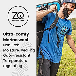 Smartwool Men's Classic Thermal Merino Wool Base Layer — Quarter Zip (Slim Fit), Rhythmic Red, Large