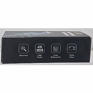 Bysameyee 4K WiFi Digital Microscope, 50-1000X USB Handheld Microscope Camera Magnifier, Phone Wireless Microscope Inspection Endoscope Compatible for iPhone Android Phone Windows Mac PC