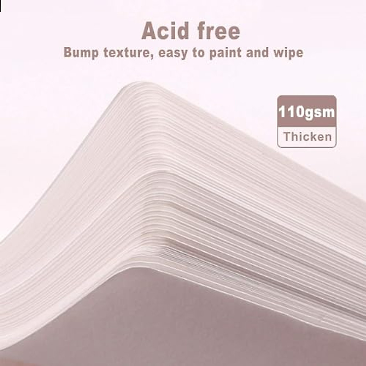 MEMX Sketch Book, 5.5”X8.5” 120 Pages (110gsm), Spiral Bound Artist Sketch Pad Notebook, Durable Acid Free Drawing Paper for Drawing, Writing, Painting, Sketching or Doodling, White