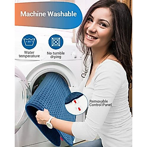 Comfytemp Heating Pad for Back Pain Relief - Extra Large Heating Pads with Auto Shut Off, XL Heating Pad 17''x 33'', Electric Fast Heat Pad for Neck/Shoulder/Full Body, 3 Heat Settings