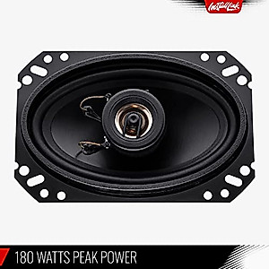 Install Link 4x6 Inch Car Speaker System, Two-Way