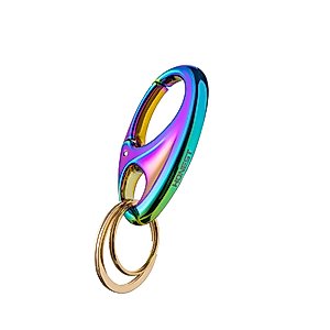 Nutale Key Ring Clip, Car Keychain Clip, Key Chain Ring for Men and Women (Colorful)