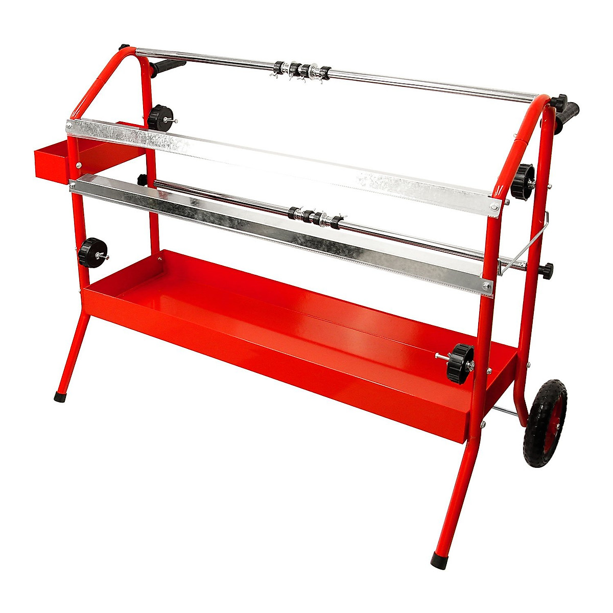 TCP Global Mobile 36" Multi-Roll Masking Paper Machine with Storage Trays – Auto Body Paint & Repair Shop, Car Painting Prep