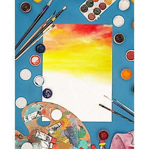 Extra Heavyweight Cardstock White 50 Sheets 130 lb Cover (17pt), 8.5 x 11 Inches for Arts and Craft, Drawing, DIY Projects