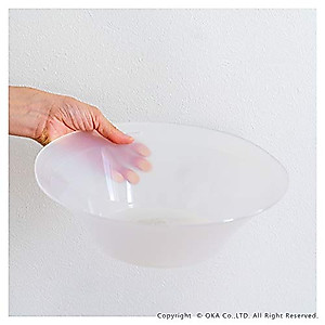 OKA D Nature Wash Bowl, Black (Hot Water Tub, Bathtub), Approx. Width 11.0 x Depth 10.6 x Height 3.5 inches (28 x 27 x 9 cm)