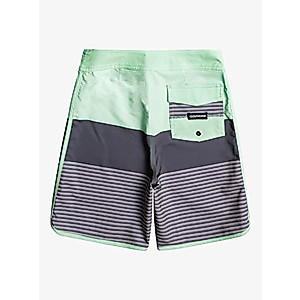 Quiksilver Boys Surfsilk Tijuana Youth 17 Boardshort Swim Trunk, Iron GATE, 27