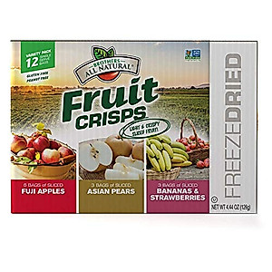 Brothers-ALL-Natural Fruit Crisps, Variety Pack, 4.44 Ounce Bag, 12 Count (Pack of 2)
