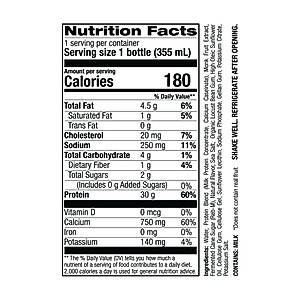 Jocko Mölk Banana Cream Protein Shakes – Naturally Flavored Protein Drinks, KETO Friendly, No Added Sugar, 30g Grass Fed Protein - Protein Shakes Ready to Drink, 12 FL Oz, 12pk