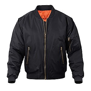 MAGNIVIT Men's Bomber Jacket Station Jacket Active Lightweight Military Outwear