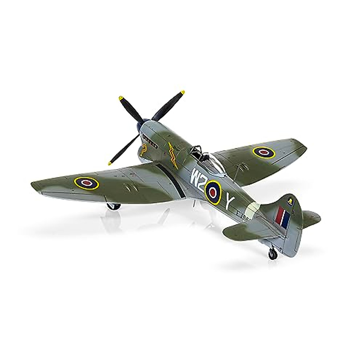 Airfix Model Airplane Kit Gift Set - A02110 Hawker Tempest Mk.V Post War, Plastic Plane Model Kits for Adults & Kids 14+, Skill Level 2, 1:72 Scale WW2 Military Aircraft Models for Beginners