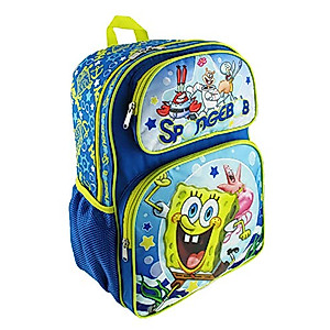SpongeBob"Smooth Sailing" - 16" Deluxe Full Size Backpack - A19262