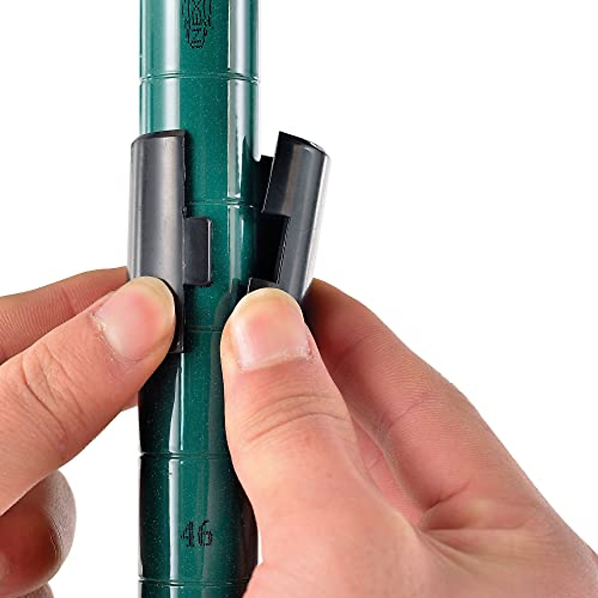 Nexel 24" x 36" x 54", 4 Tier Adjustable Wire Shelving Unit, NEXGuard Anti-Microbial Agent, NSF Listed Commercial Storage Rack, Poly-Green, Leveling feet