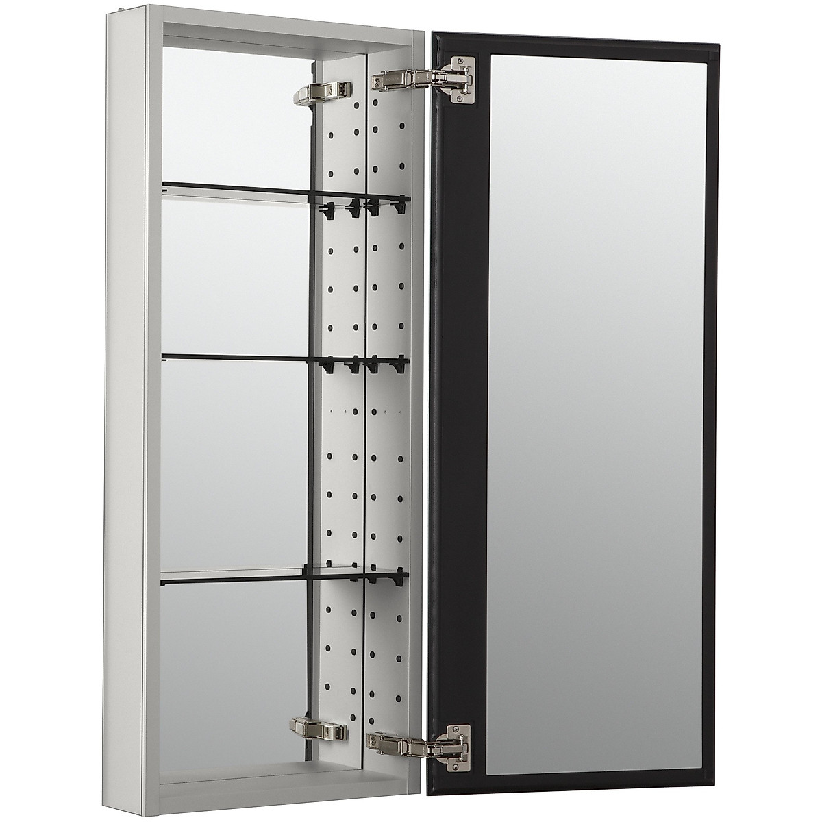KOHLER 540479 Catalan Medicine Cabinet, Satin Anodized Aluminum