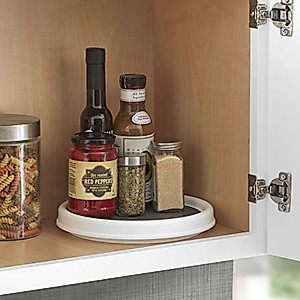 Copco Non-Skid Pantry Cabinet, 9-Inch, White/Gray