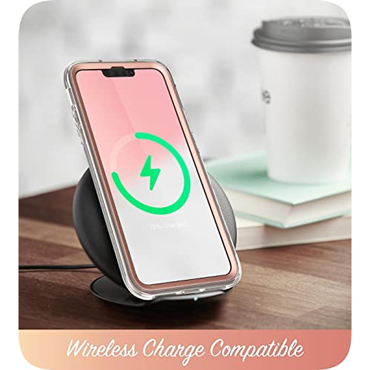 i-Blason Glitter Case for iPhone 14 Plus (6.7 Inches) Mobile Phone Case 360 Degree Case Bumper Protective Cover [Cosmo] with Screen Protector 2022 Edition (Marble)