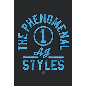 The Phenomenal 1 AJ Styles Notebook: - 6 x 9 inches with 110 pages