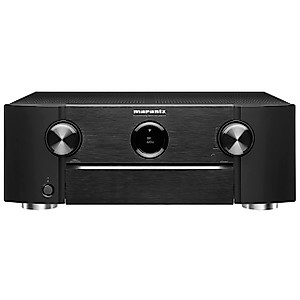Marantz SR6015 9.2 Channel (110 Watt x 9) 8K Ultra HD AV Receiver with 3D Audio HEOS Built-in and Voice Control