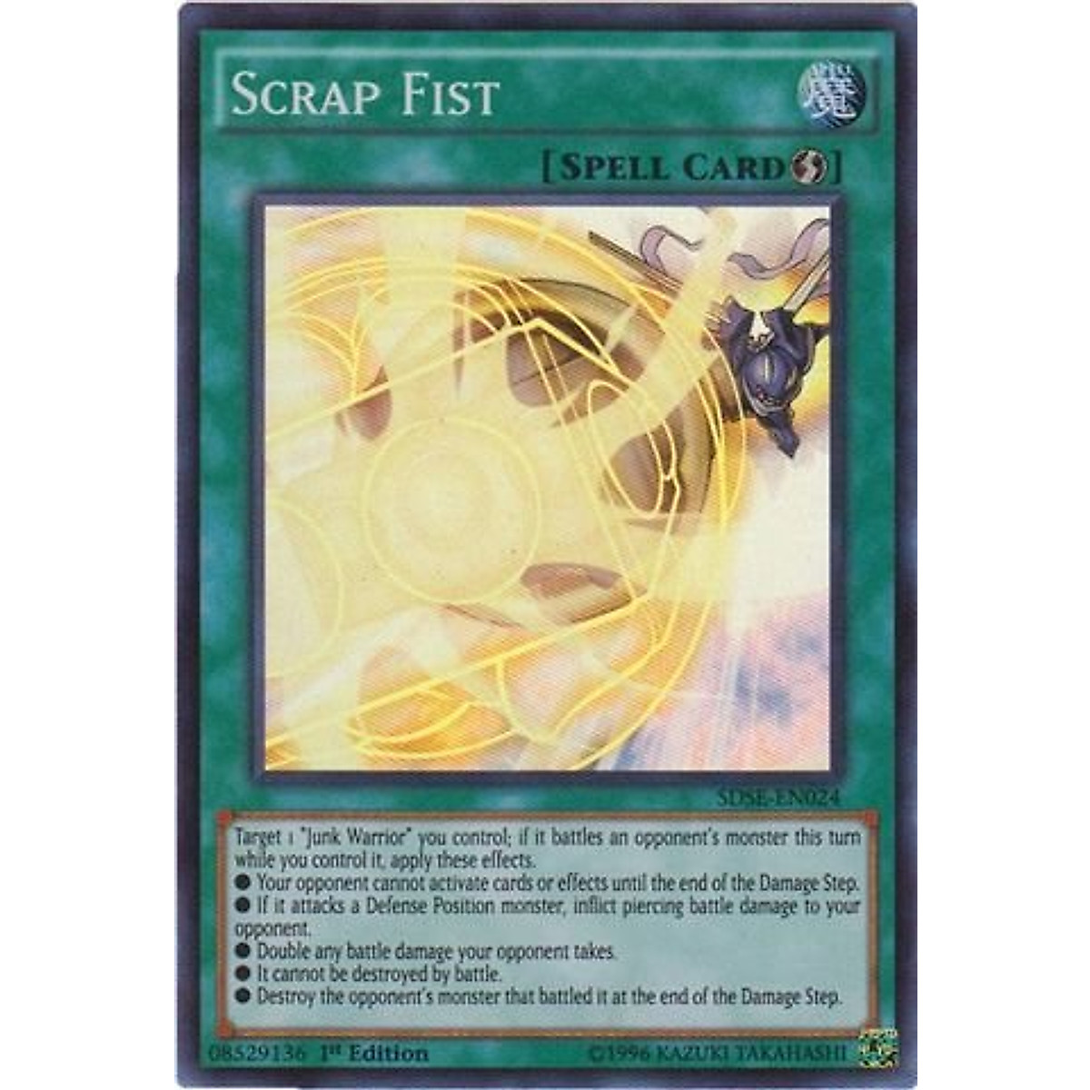 Yu-Gi-Oh! - Scrap Fist (SDSE-EN024) - Structure Deck: Synchron Extreme - 1st Edition - Super Rare