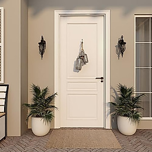 Deco 79 Rustic Metal Cowbell Decorative Bells, 5", 4", 3"H, Silver