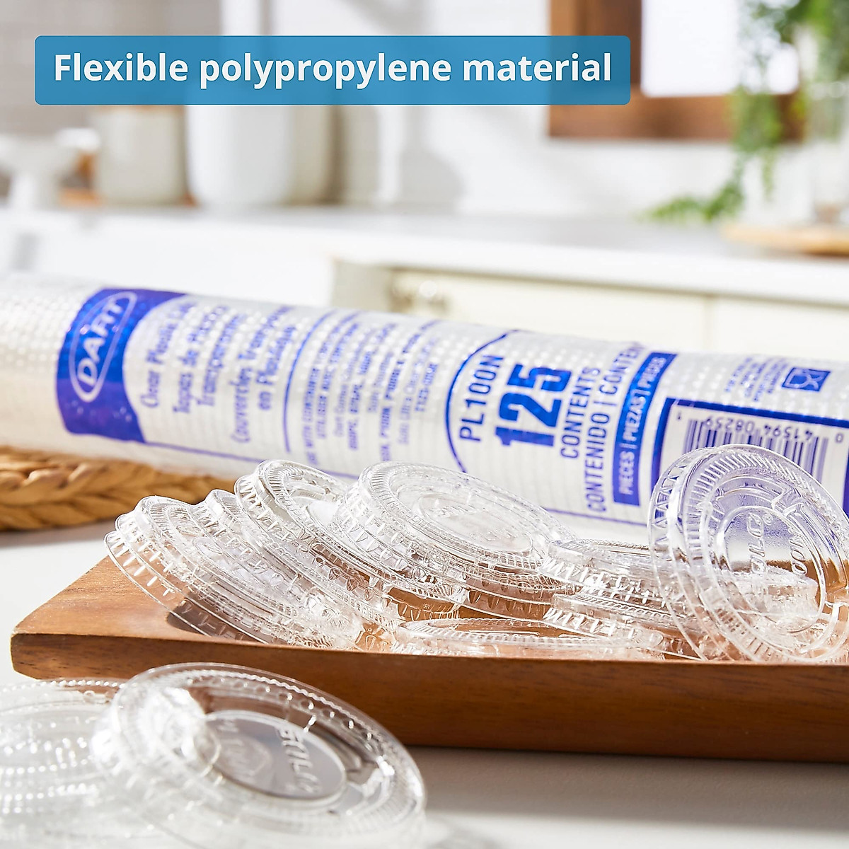 McKesson Disposable Plastic Cups, Drinking Cups, Polypropylene, Blue, 5 oz, 2500 Count